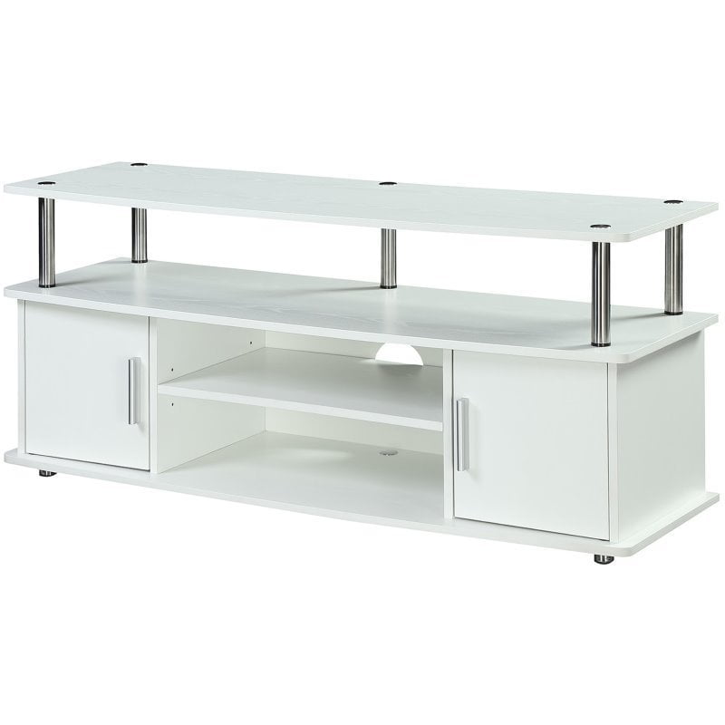 Click here for Pemberly Row 45 Wood Tv Stand In White prices