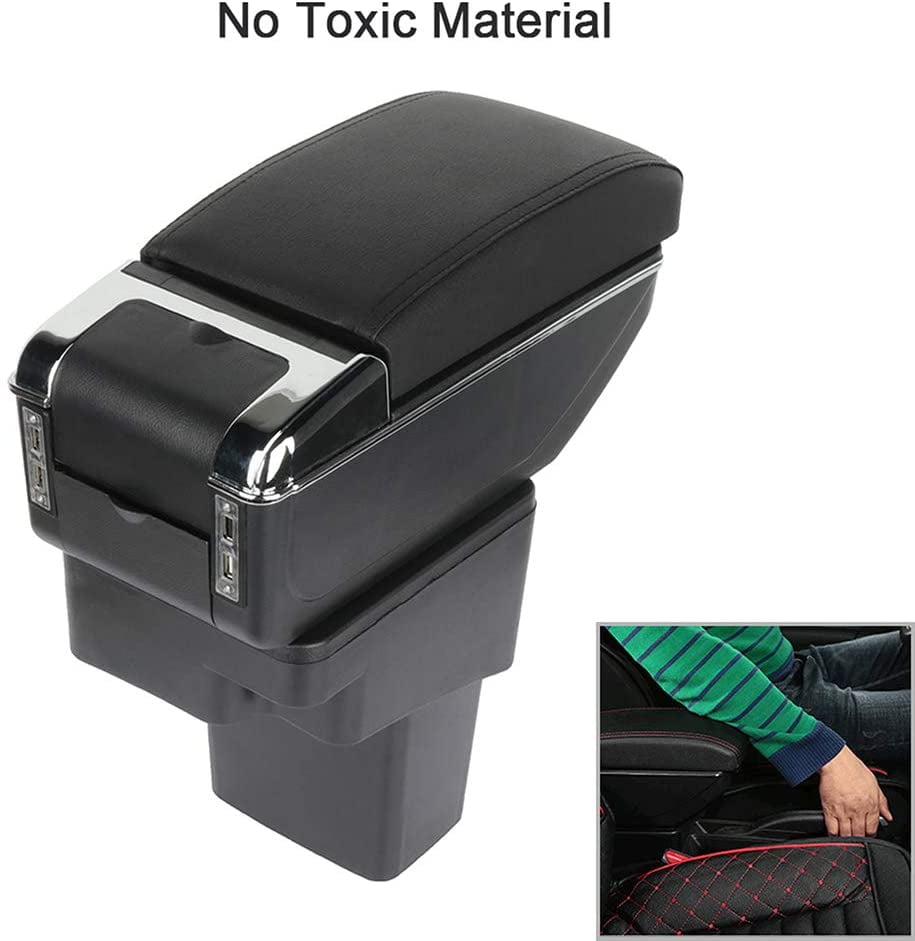 Buy ECCPP Armrest Center Console for minivan black 2010-2015 for Nissan ...