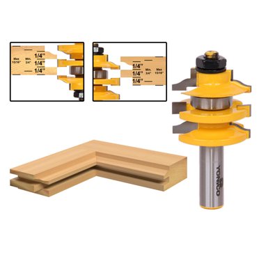 Yonico Architectural Moulding Router Bit - 16135 - Walmart.com