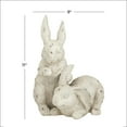 DecMode 11" Indoor Outdoor Rabbit Garden Sculpture - Walmart.com