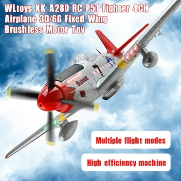 E-flite UMX P-51 Voodoo BNF Plane, Remote Control, No Battery/Charger ...
