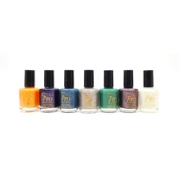 Nina ULTRA Pro Salon Formula Nail Lacquer Combo 2 (7 colors each .5 Fl ...