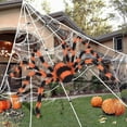 6.5FT Giant Hairy Halloween Spider - Realistic Scary Spider Decor with ...