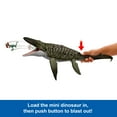Jurassic World Rebirth Bite N Blast Mosasaurus Action Figure and Mini ...