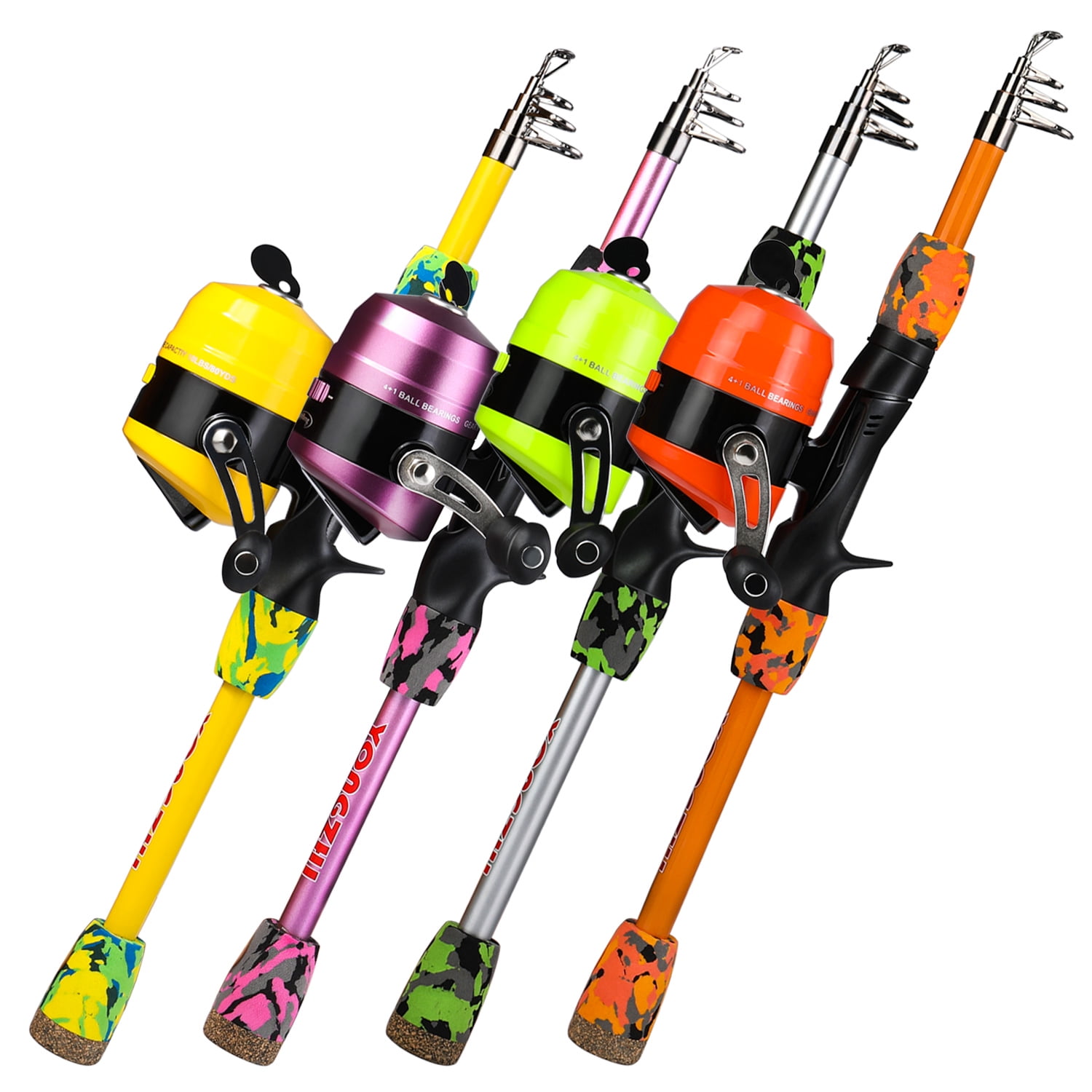 Sougayilang Casting Fishing Rod and Spincast Reel Combo for Youth Kids ...
