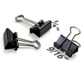 OfficeMate Mini Binder Clips, Black, 144 Count, Durable Compact Clips ...