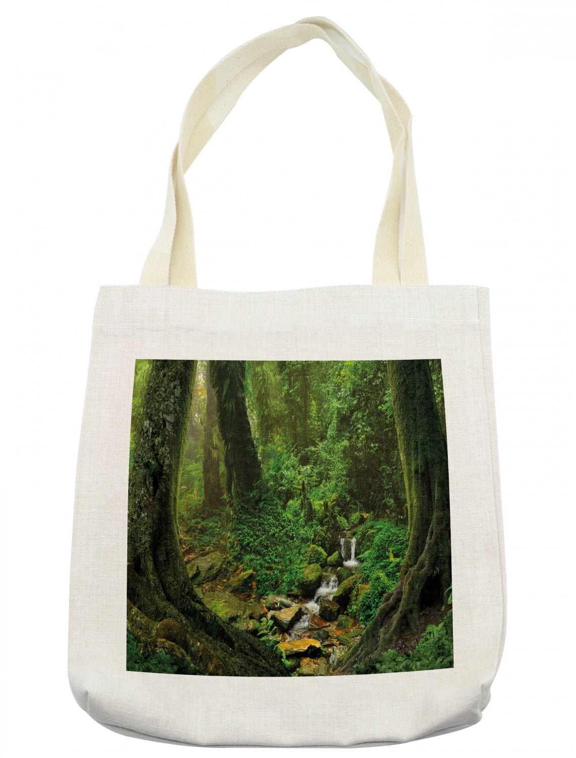 Nature Tote Bag, Wonderland Forest Nepal Jungle Rainforests Habitat ...