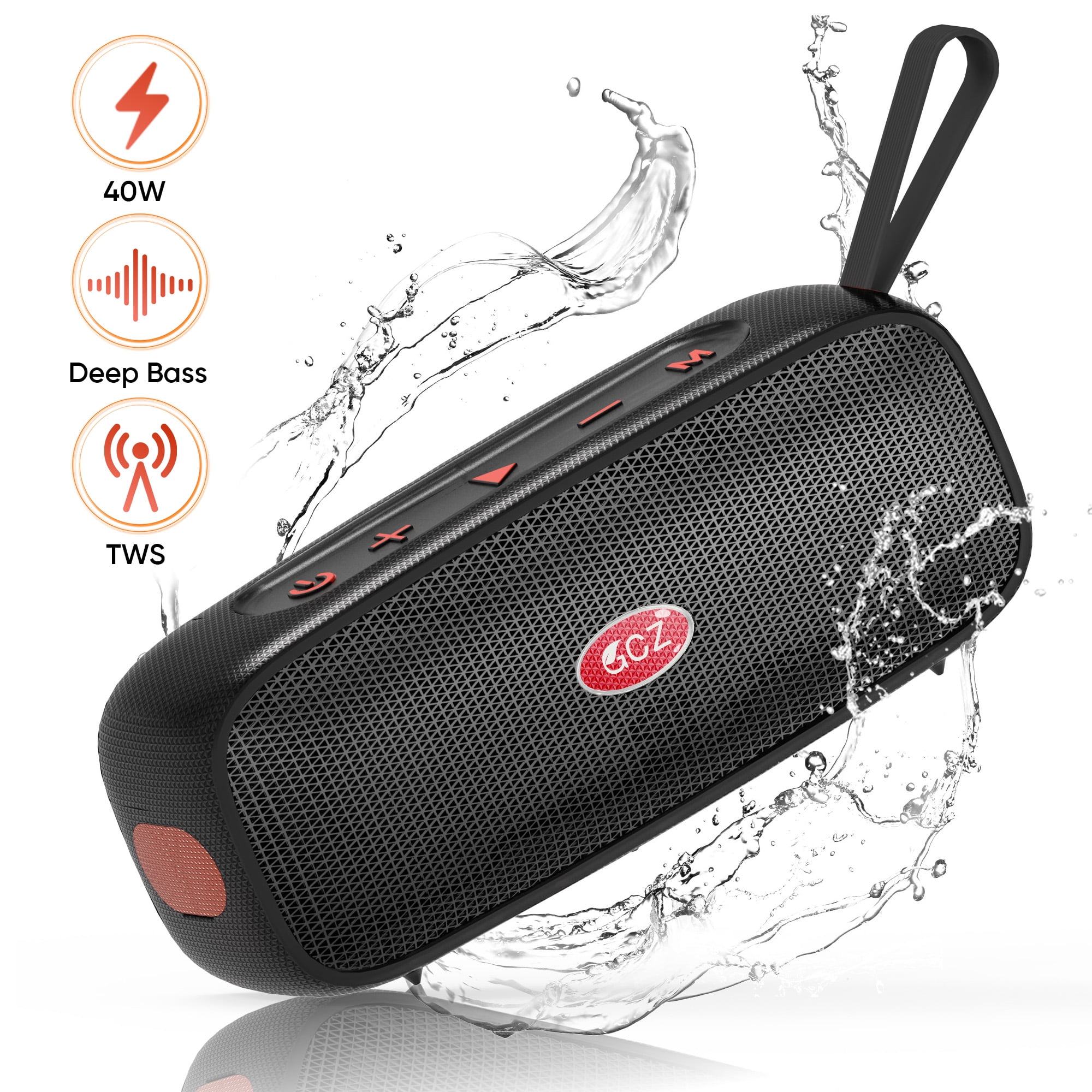 Click here for Gcz 40w Portable Wireless Bluetooth Speaker  True... prices