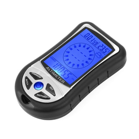Height Gauge,Altimeter Barometer Lcd Weather Pressure Tester 8-in-1 ...