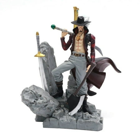 Mainan Action Figure Anime One Piece Oracle Mihawk 150Mm One Piece ...