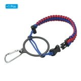 Uxcell Water Bottle Holder, Paracord Handle Strap Carrier Red, Blue ...