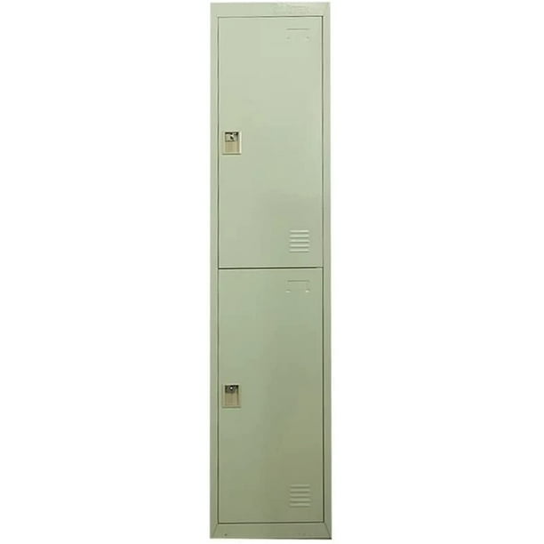 Locker Metálico Beige con puertas y candado Manuel Delgado Archivero ...