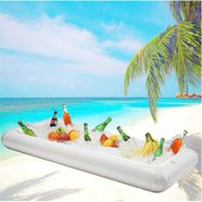 Inflatable Lightweight and Portable Ice-Cold Serving Bar with Drain ...