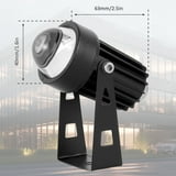 Kyoffiie 5W LED Spotlights IP65 Waterproof Narrow Beam Floodlight 180 ...