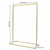 Industrial Style Garment Hanging Display Stand Dress Metal Clothes Rack ...