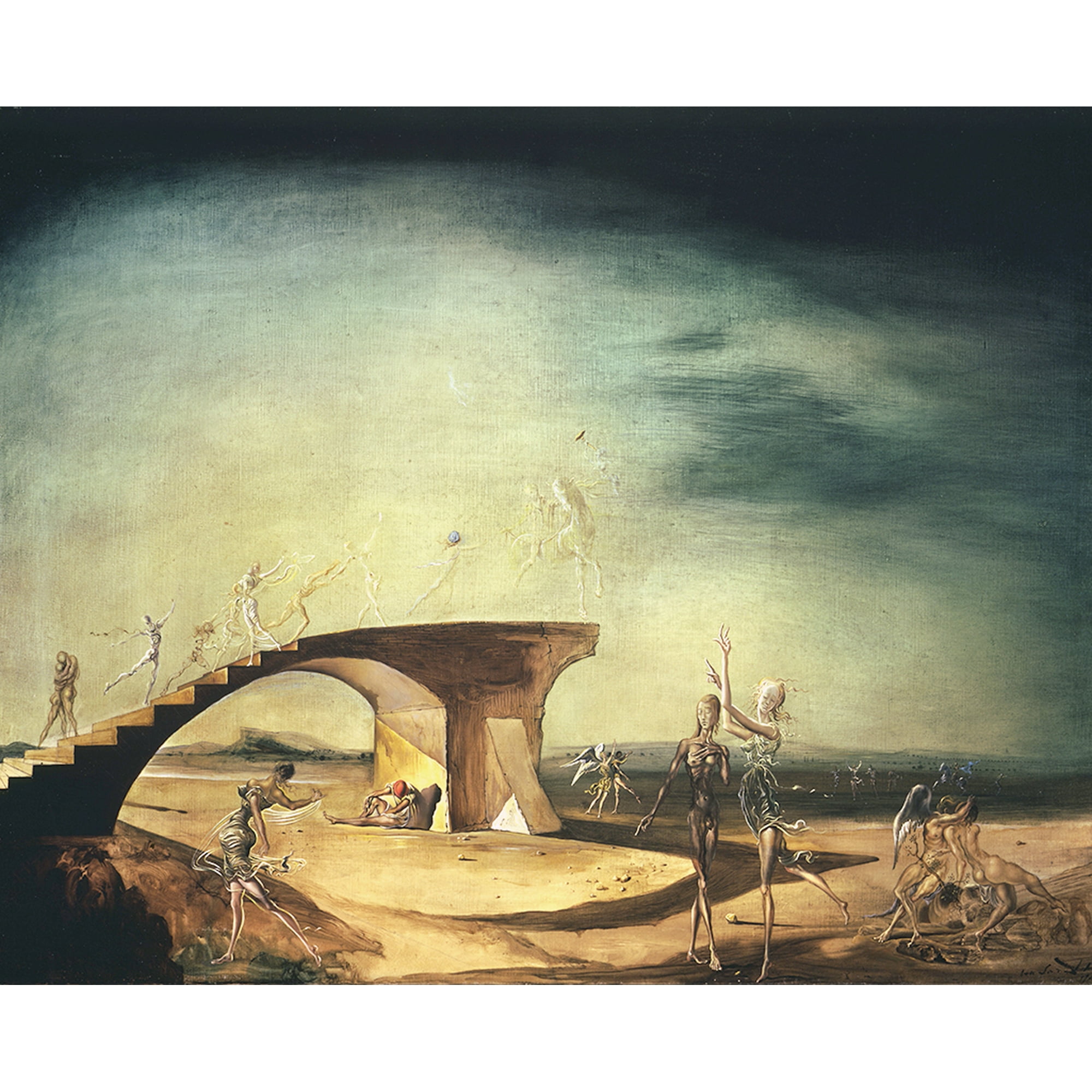 Broken Bridge Art