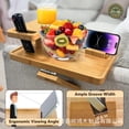 Sofa Armrest Tray | Clip-On Couch Desk | Portable Arm Table for Working ...