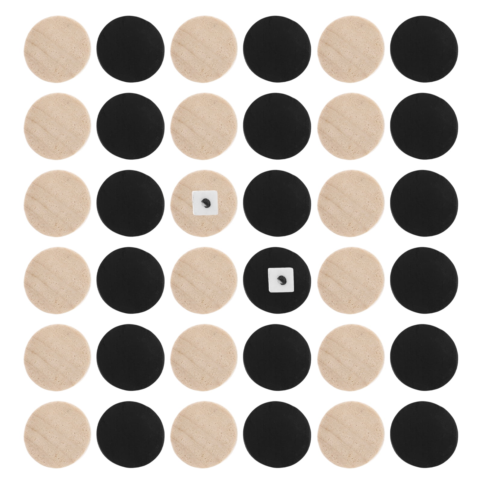 Click here for Qusenong 30pcs Wood Backgammon Piece Checkers Ches... prices