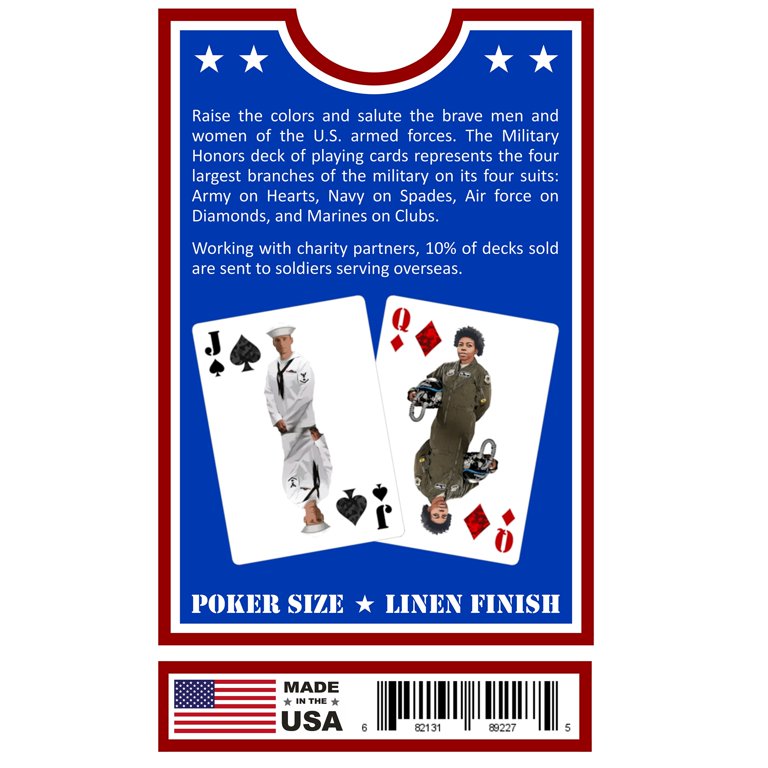 Military Support Of Cards