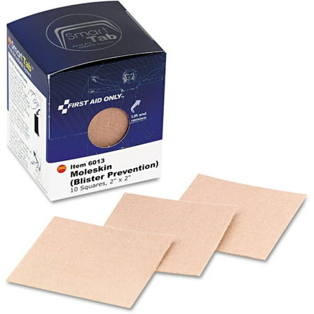 First Aid Only Moleskin Blister Prevention, 10 count - Walmart.com