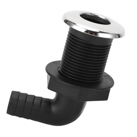 3/4inch 20mm Boat Thru Hull Fittings, Nylon Twist Adjust Marine Drain ...