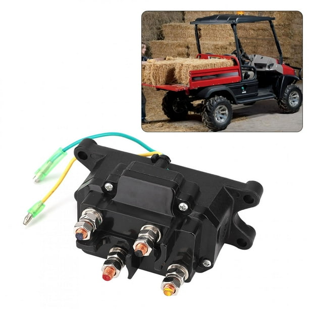 ATV Winch Solenoid, Practical Use Solenoid Relay Contactor, Snow Plows ...