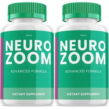 3 Pack Neuro Zoom Brain Boost Supplement, Neuro Zoom Advanced Memory ...