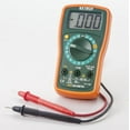 Extech Digital Manual Ranging Multimeter, AC & DC Voltage to 600V, DC ...