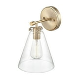 Millennium Lighting Aliza 1 Light Wall Sconce Modern Gold Gold Matte ...