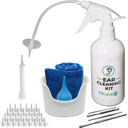 Ear Wax Removal Tool by Tilcare - Ear Irrigation Flushing System for ...