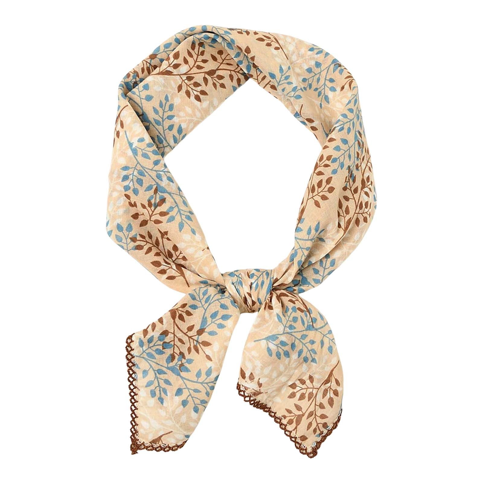 Click here for Dsscvnef Scarf For Women Large Printed Floral Band... prices