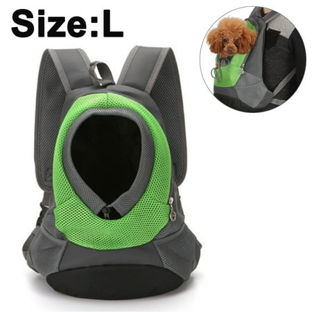 Pet Carrier Backpack, Dog Cat Front Pack with Breathable Head Out ...