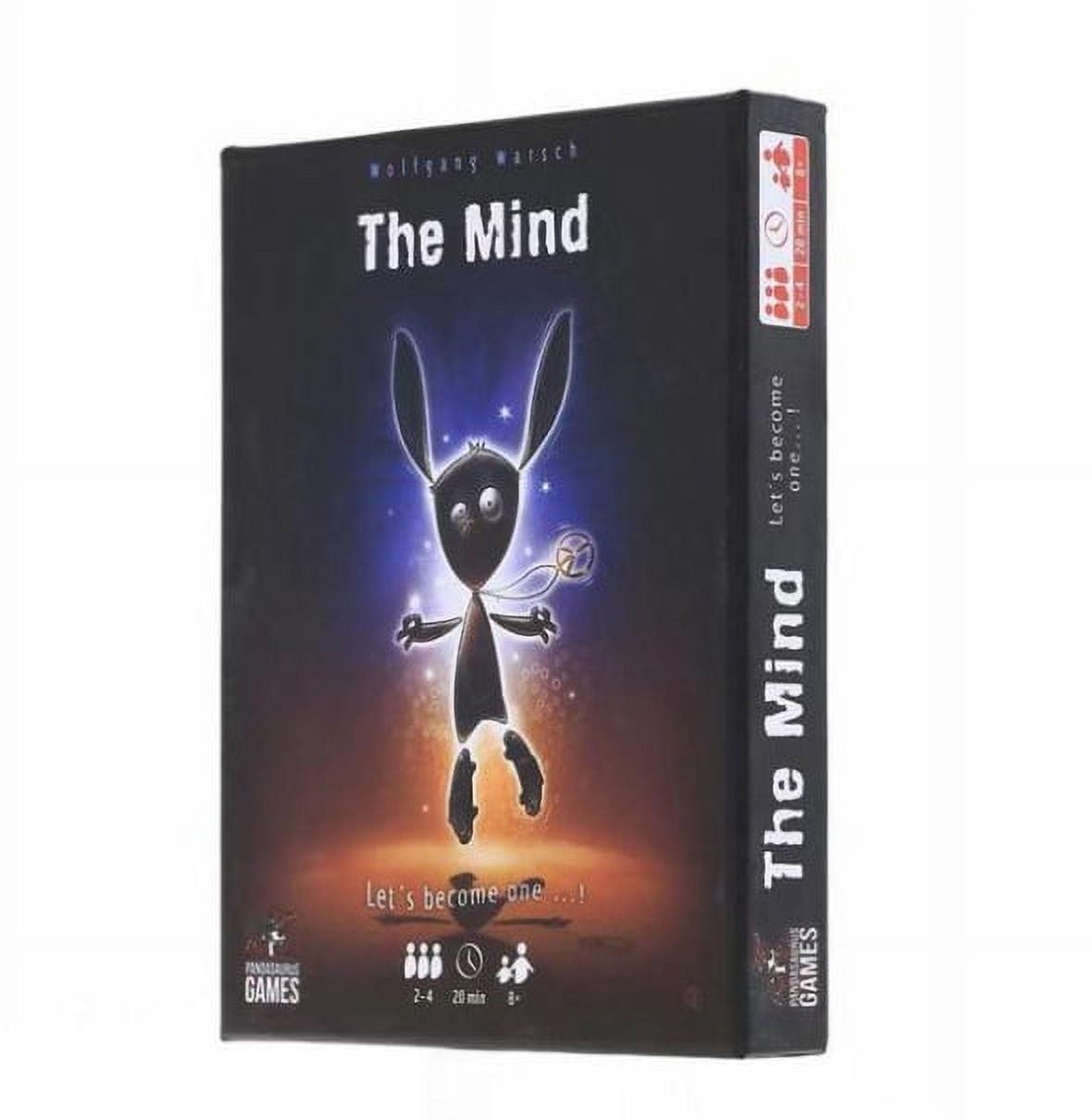 Versión en inglés de The Mind Card Game, un juego de mesa familiar de ...