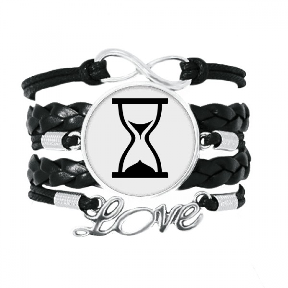 Hourglass Time Calculations Continue Bracelet Love Accessory Twisted ...