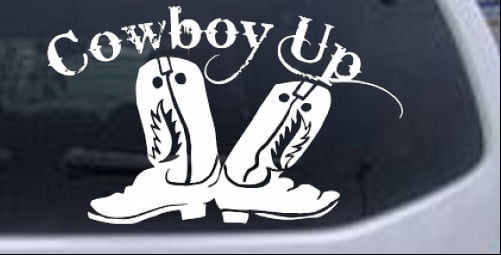 Cowboy Up Decals