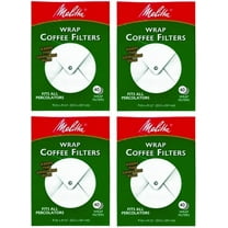 Melitta 627402 Super Premium Wrap Around Coffee Filters 4-pack, 40 ...