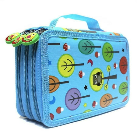 3 Compartment Pencil Case,pencil Case,pencil Case,pouch Box | Walmart ...