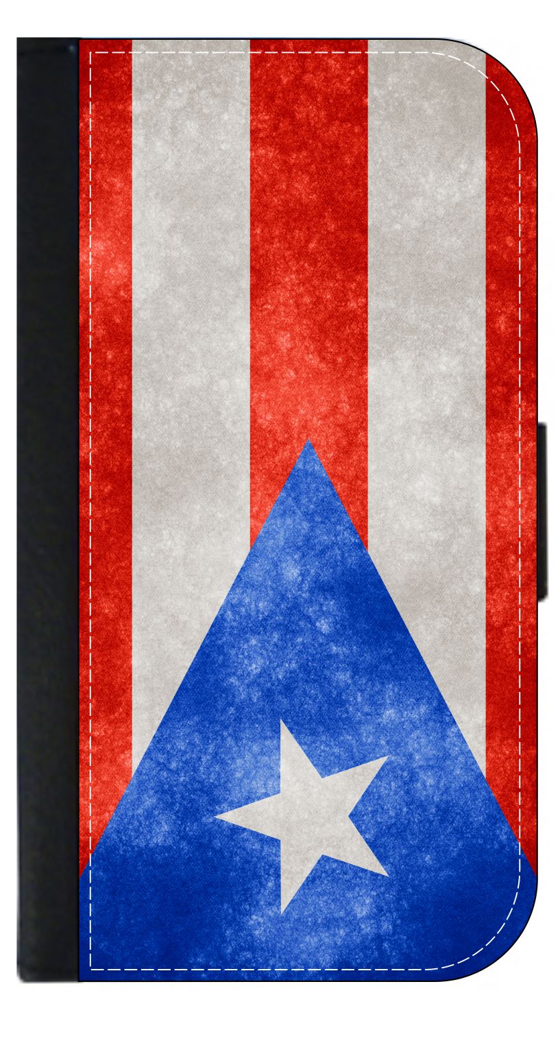 Puerto Rico Grunge Flag - Passport Cover / Card Holder for Travel ...