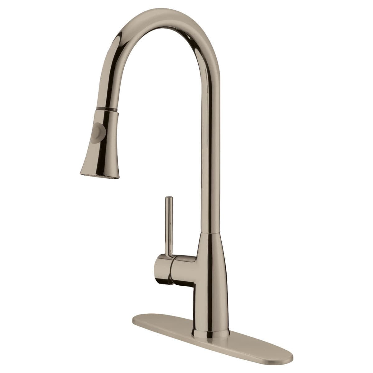 LessCare LK5B Pull Down Kitchen Faucet Brushed Nickel Finish - Walmart.com