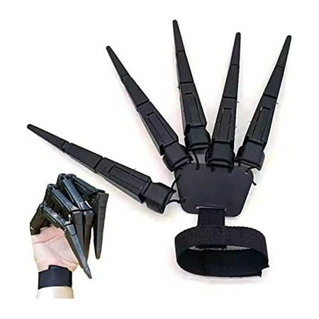 Halloween Articulated Fingers Extensions, Wearable Scary Skeleton Hands ...