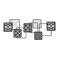 Matrix Panel Square's Contemporary Metal Wall Art - Walmart.com