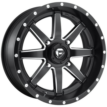 Fuel Hardline Beadlock 15x10 Wide ATV/UTV Wheel - Gloss Black (4/137) 5 ...