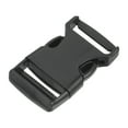 Uxcell Plastic Buckles 16 Pack Quick Side Release Clips Black 25mm ...