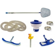 Intex Deluxe Cleaning Maintenance Swimming Pool Kit with Vacuum & Pole ...