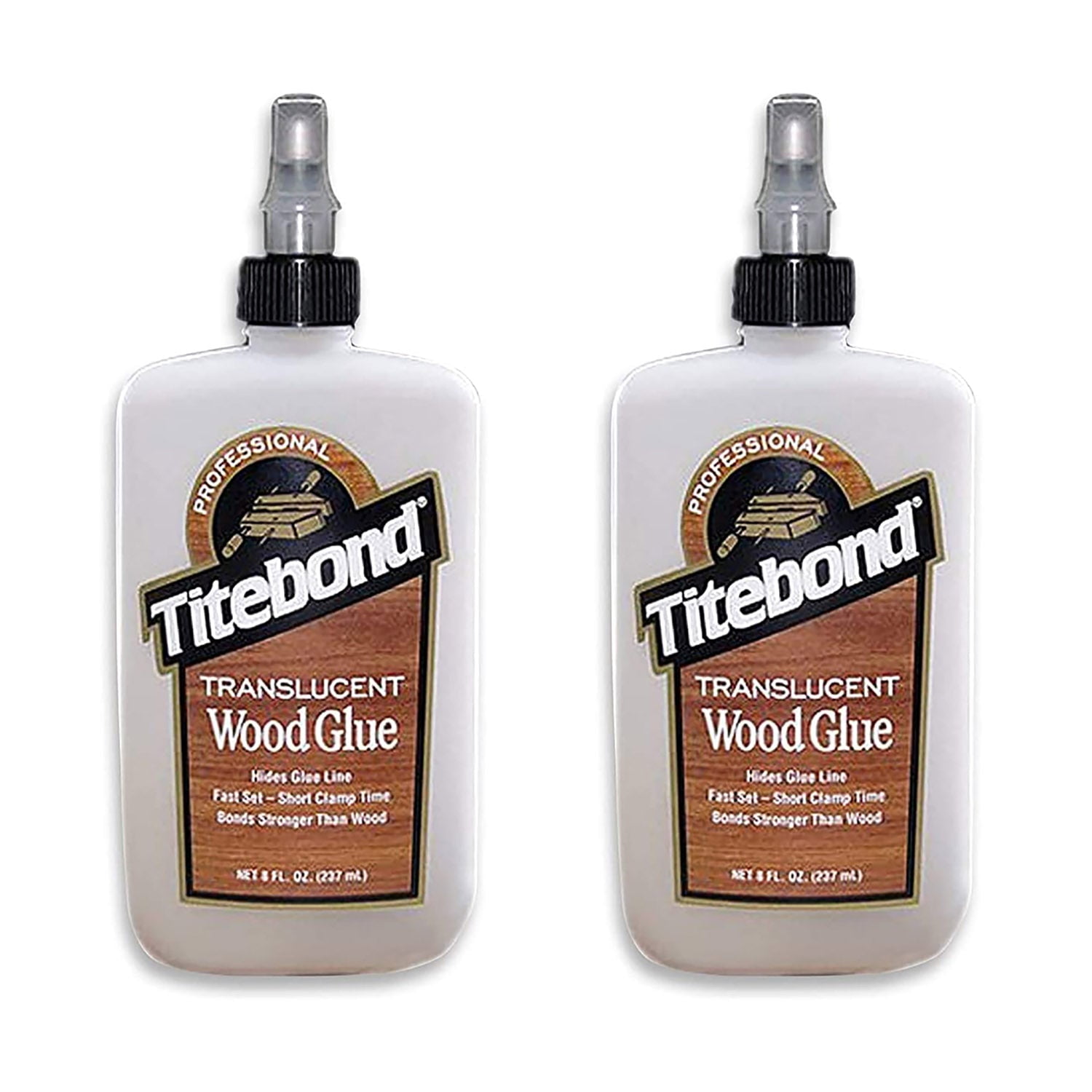 Titebond 6123 Translucent Wood Glue, 8oz - Walmart.com