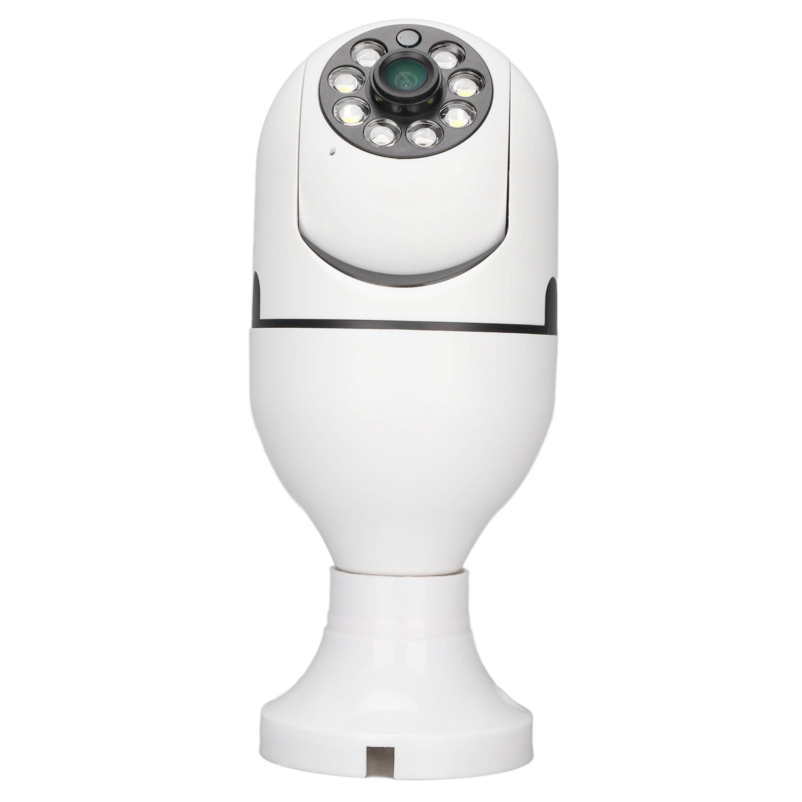 E27 Bulb WiFi Camera, Playback 1080P Real Time E27 Light Socket CCTV ...