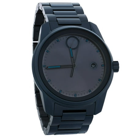 Movado Women's Diamond 34mm Steel Bracelet Case Sapphire Crystal Quartz ...