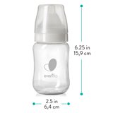 Evenflo Balance + Wide Neck Glass Bottles, 6oz 3 Pack - Walmart.com