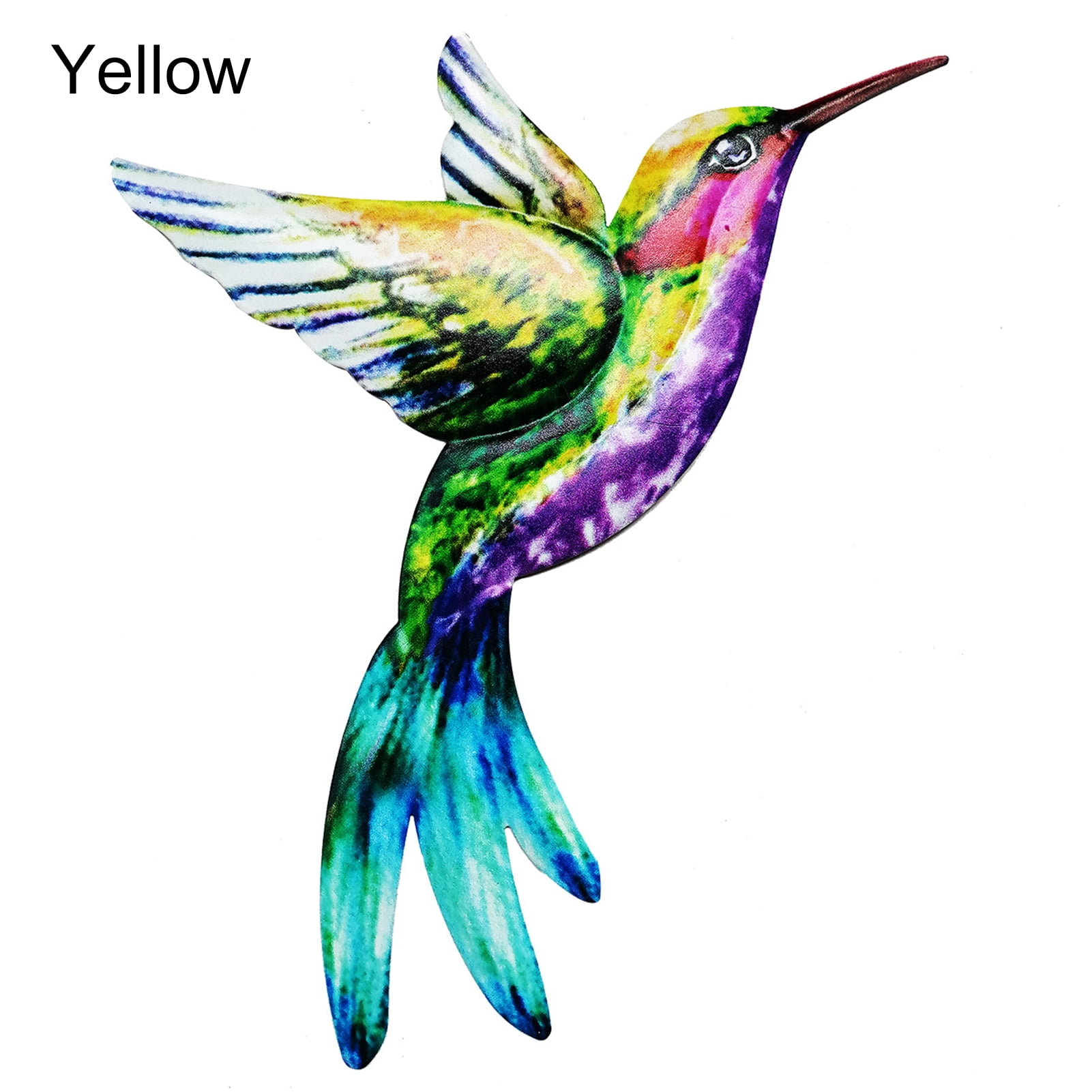 Yoone Sun-resistant Hummingbird Bird Wall Artwork No Odor Iron ...