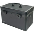 IdeaStream Metal Divided Storage Box, 9"H x 8"W x 8"D, Black - Walmart.com